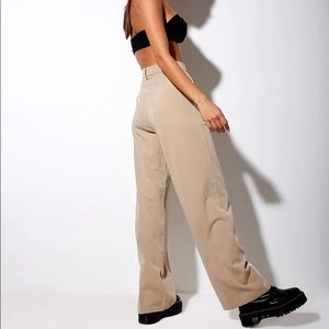 Motel Rocks | Pants & Jumpsuits | Motel Rocks Abba Trouser In Tan ...